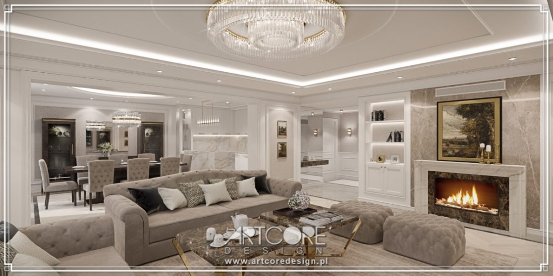 Artcore Design - projektowanie wnętrz, aranżacja, architekt wnętrz